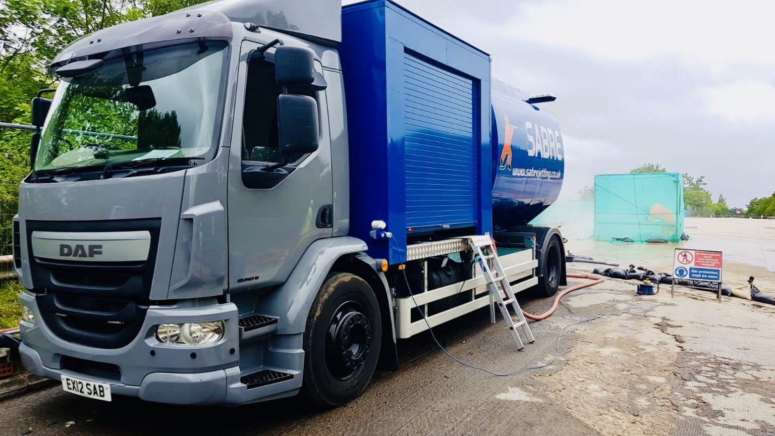 Hydro Demolition Tankers - Sabre Jetting